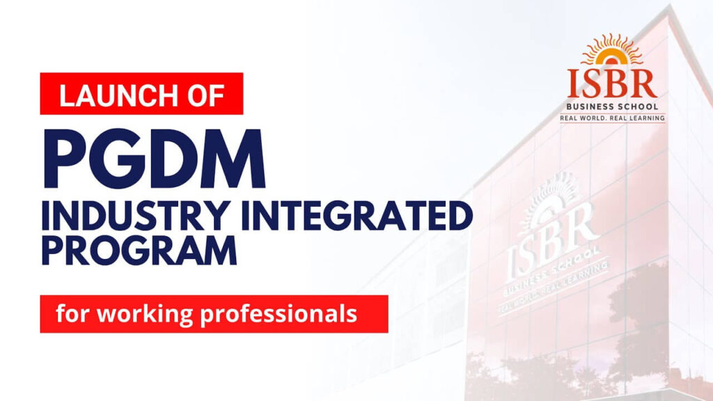 ISBR Business School Bangalore – Industry‑Linkage & SDG Impact